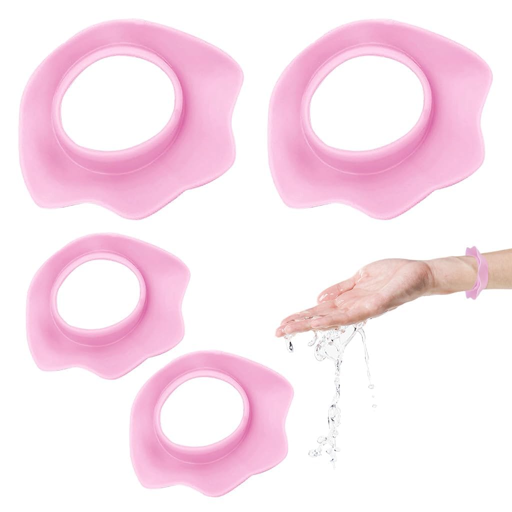 DIGITALWEAR Silicone Face Washing Whristbands Splash Proof Spa Facial ...