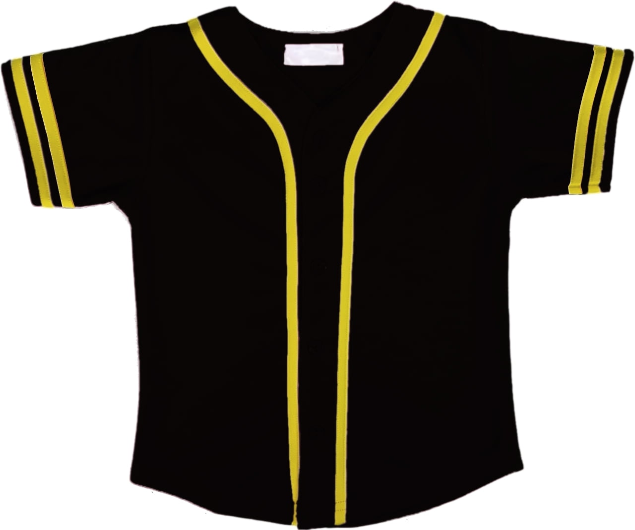 DIGITMON Kids Baseball Jersey Button Down Premium Two-Striped Sleeve T ...