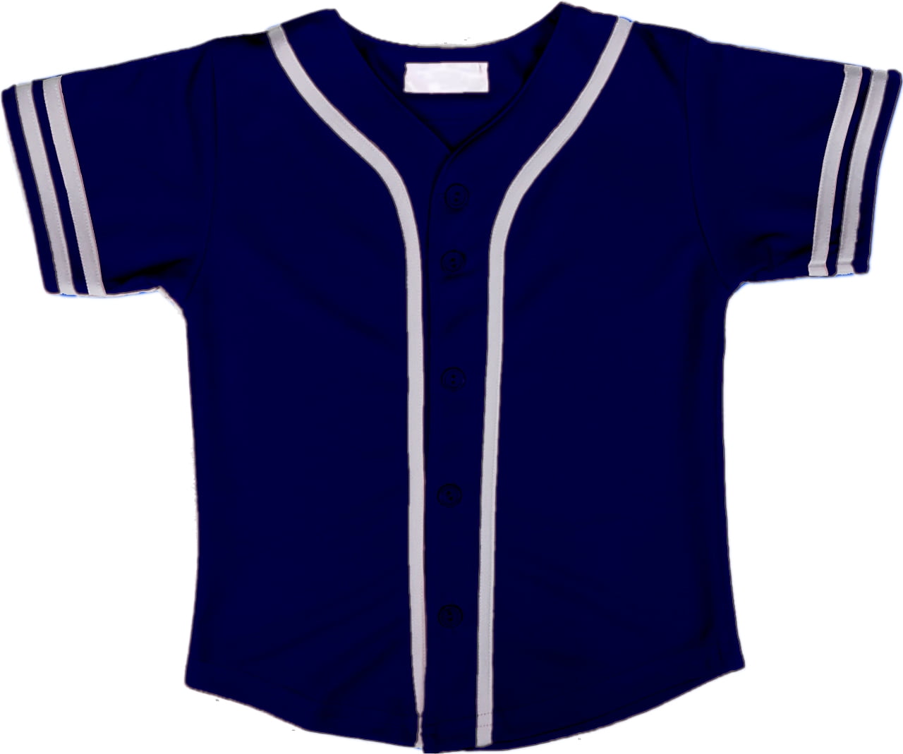 DIGITMON Kids Baseball Jersey Button Down Premium Two-Striped Sleeve T ...