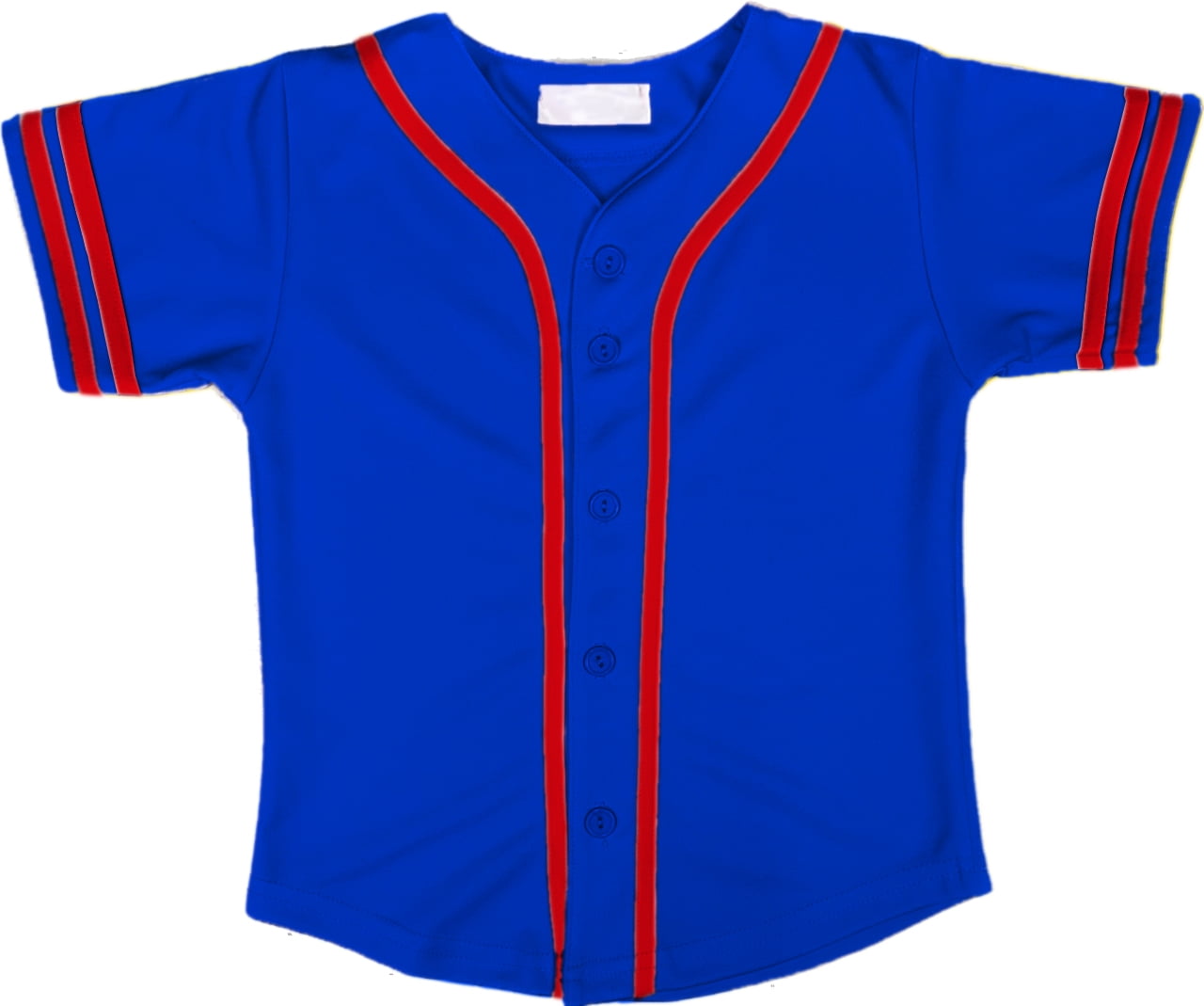 DIGITMON Kids Baseball Jersey Button Down Premium Two-Striped Sleeve T ...