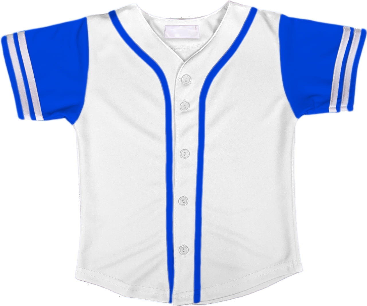 DIGITMON Kids Baseball Jersey Button Down Premium Two-Striped Sleeve T ...