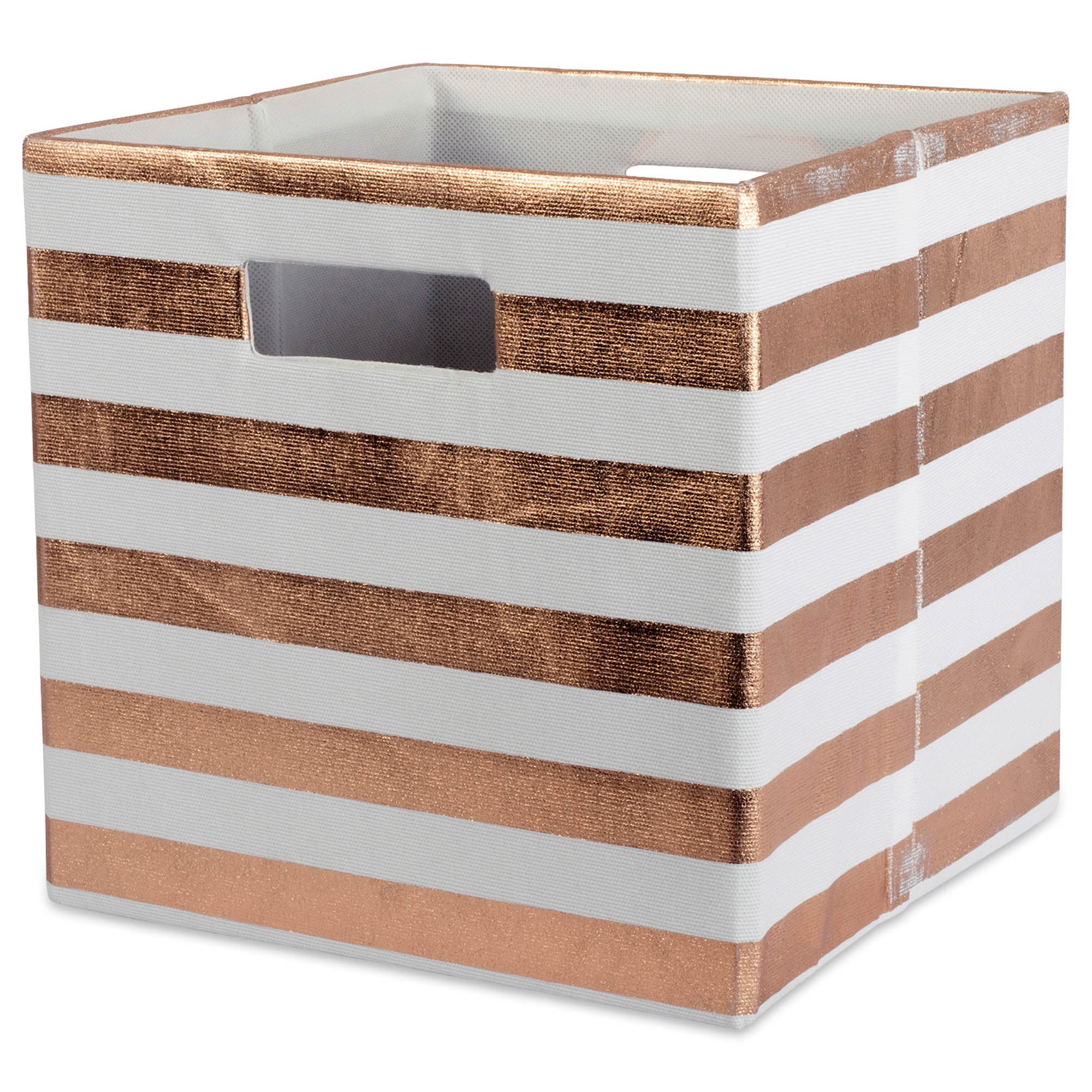 DII Polyester Cube Stripe Copper Square - Walmart.com