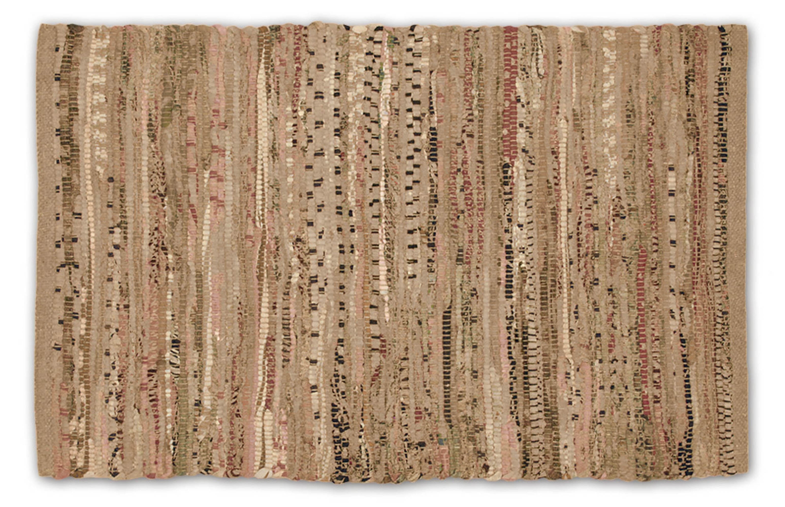 DII Multi Taupe Rag Rug - Walmart.com