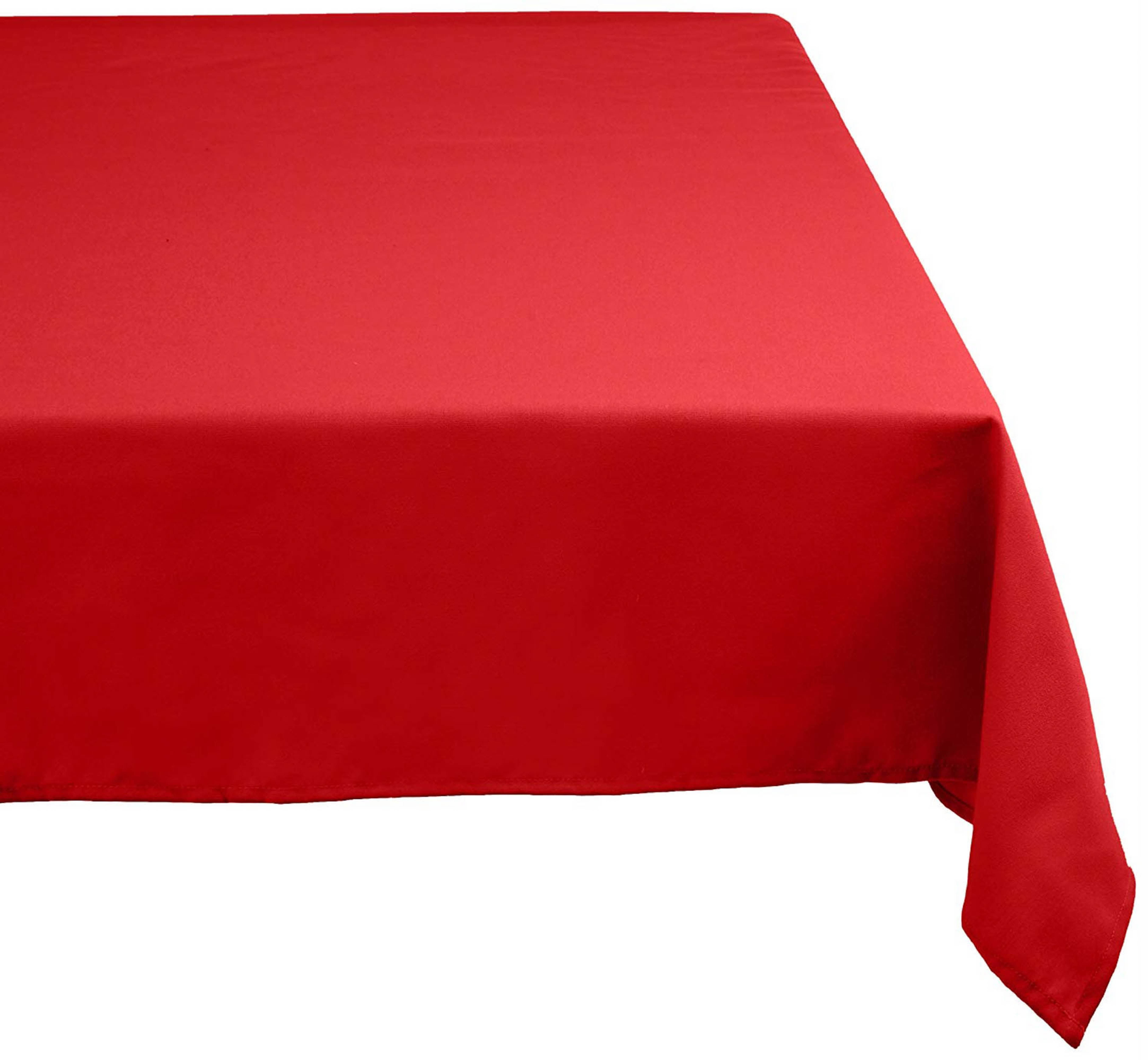Red Polyester Tablecloth 52x70 - Walmart.com