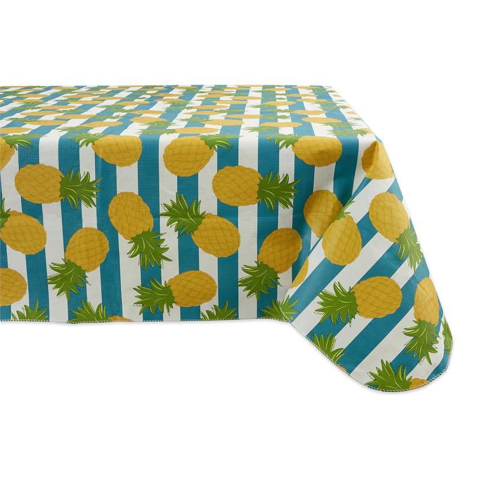 DII 60x102" Modern Fabric Pineapple Tablecloth in Multi-Color - Walmart.com