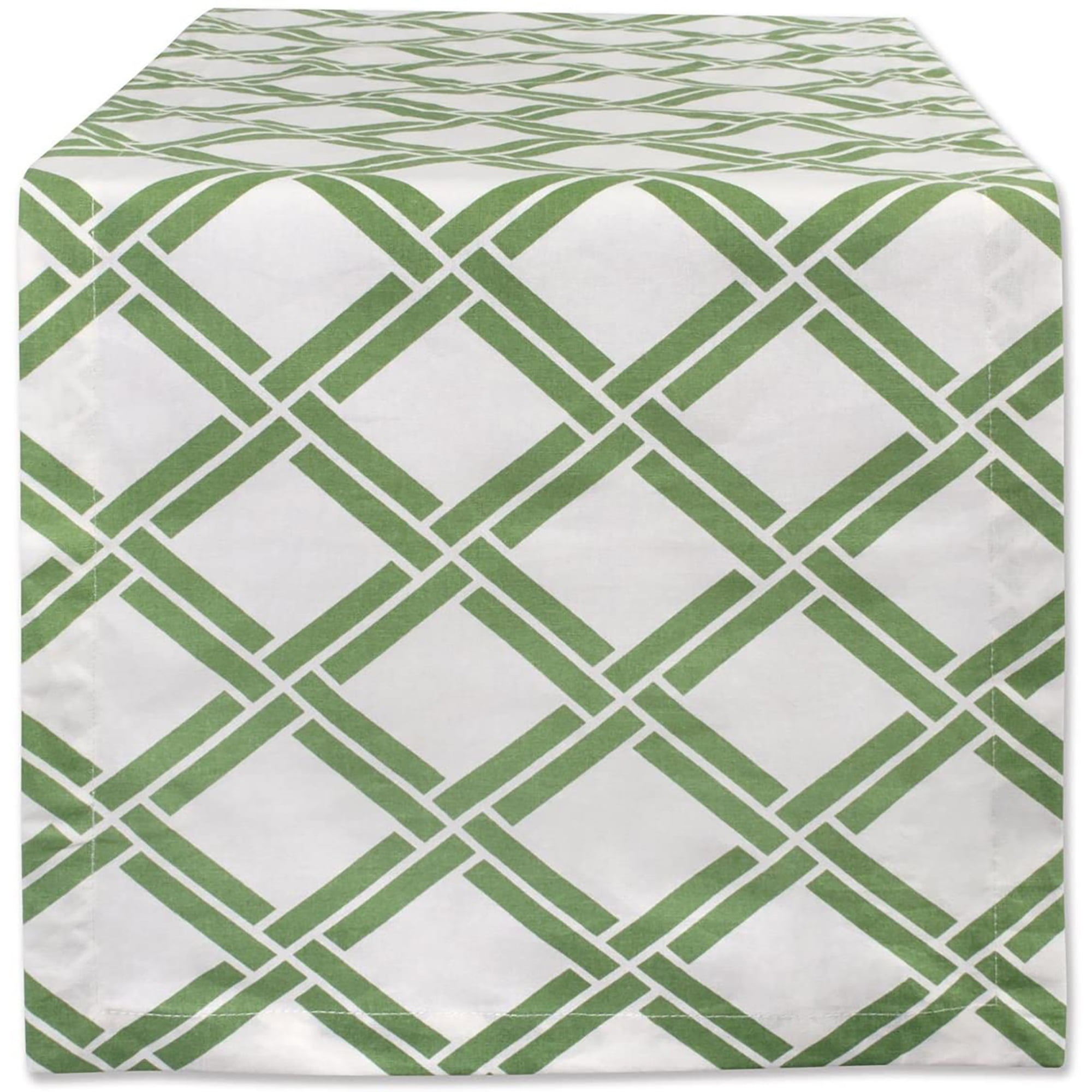 DII Bamboo Lattice Print Table Runner 14x72 - Walmart.com