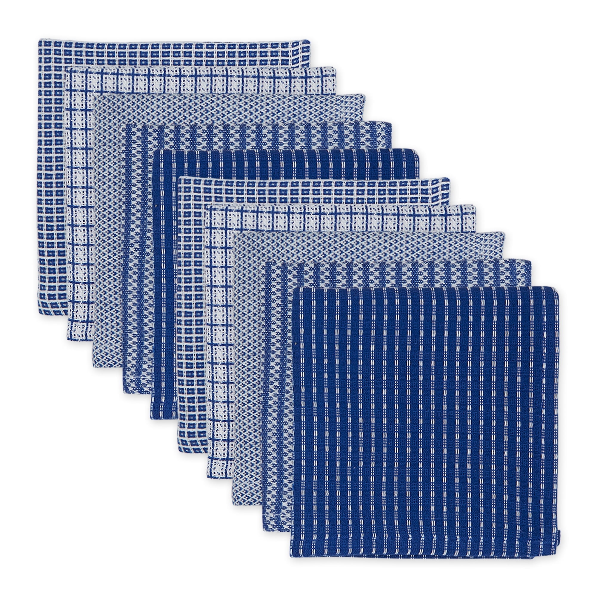 DII Blue Dish Cloths - Set of 10 - Walmart.com