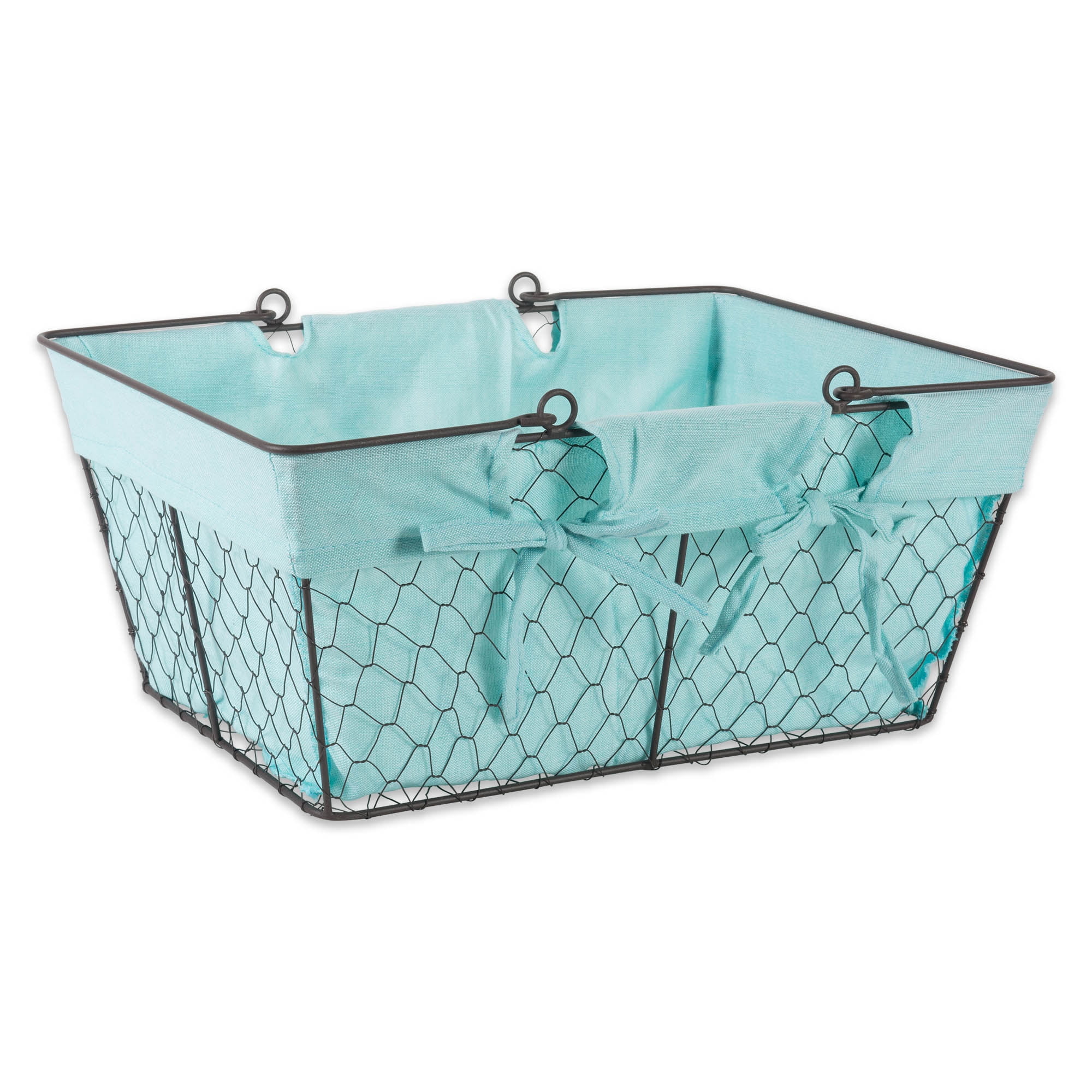 DII, Chicken Wire Basket, Removable Liner, Egg Basket with Handles ...