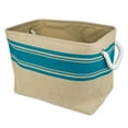 DII Collapsible Burlap Storage Basket - Home Organizational Solution ...