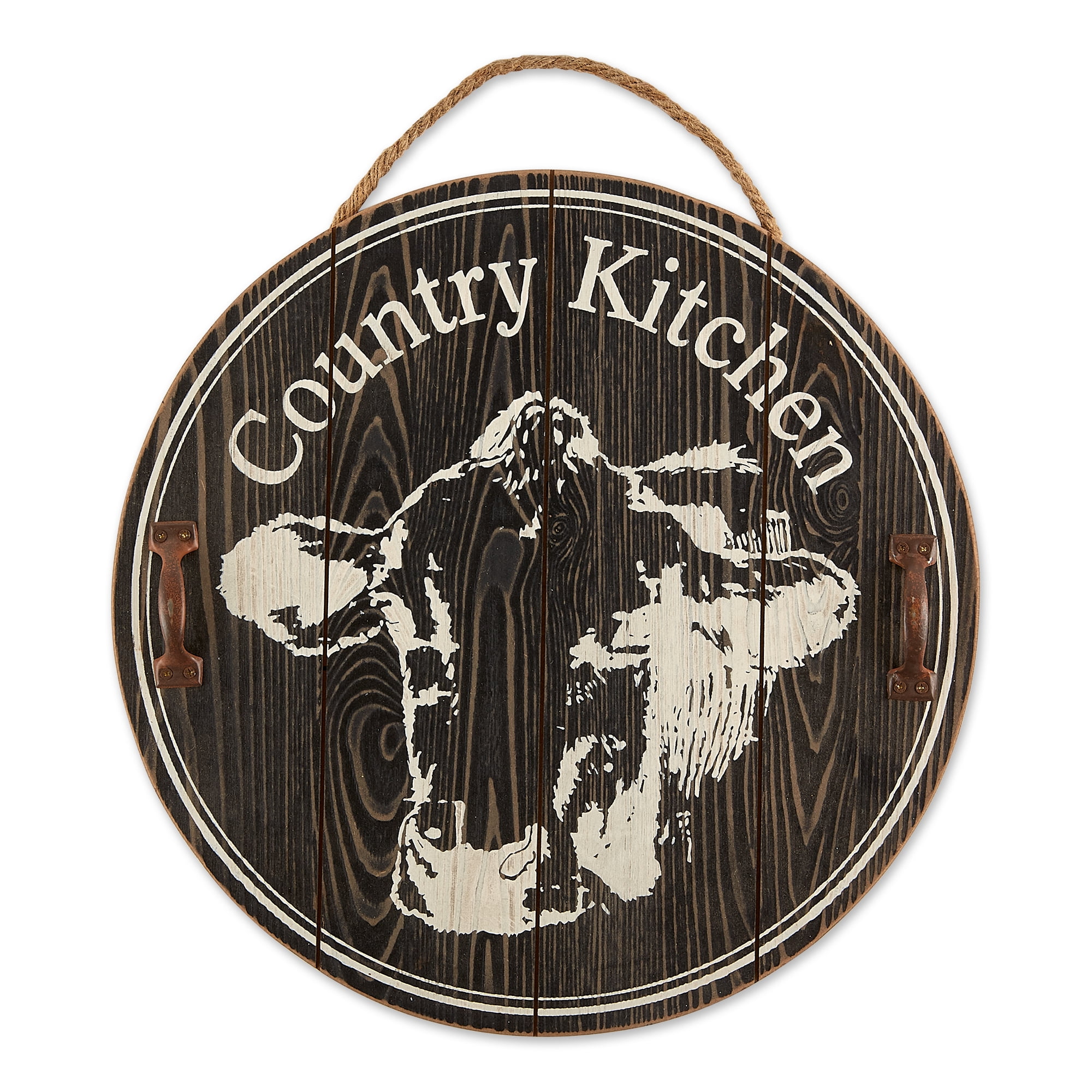 DII Cow Country Kitchen Farmhouse Hanging Wall Sign - Walmart.com