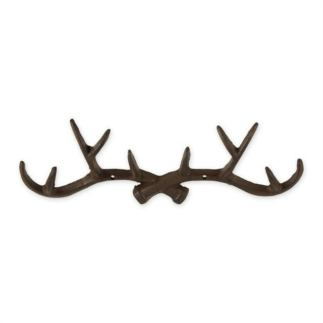 DII Decorative Cast Iron Wall Hook Collection, Antler - Walmart ...