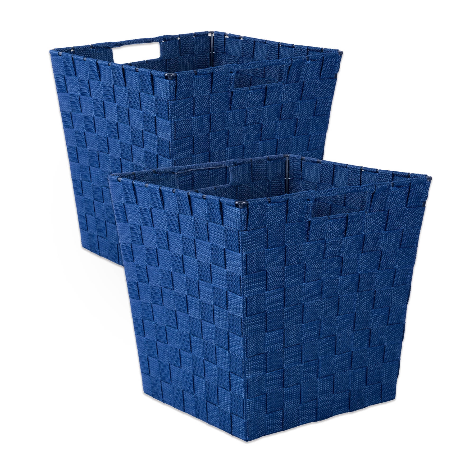DII, Durable Trapezoid Woven Storage Basket, 12 7/8 x 12 7/8 x 10.5 ...