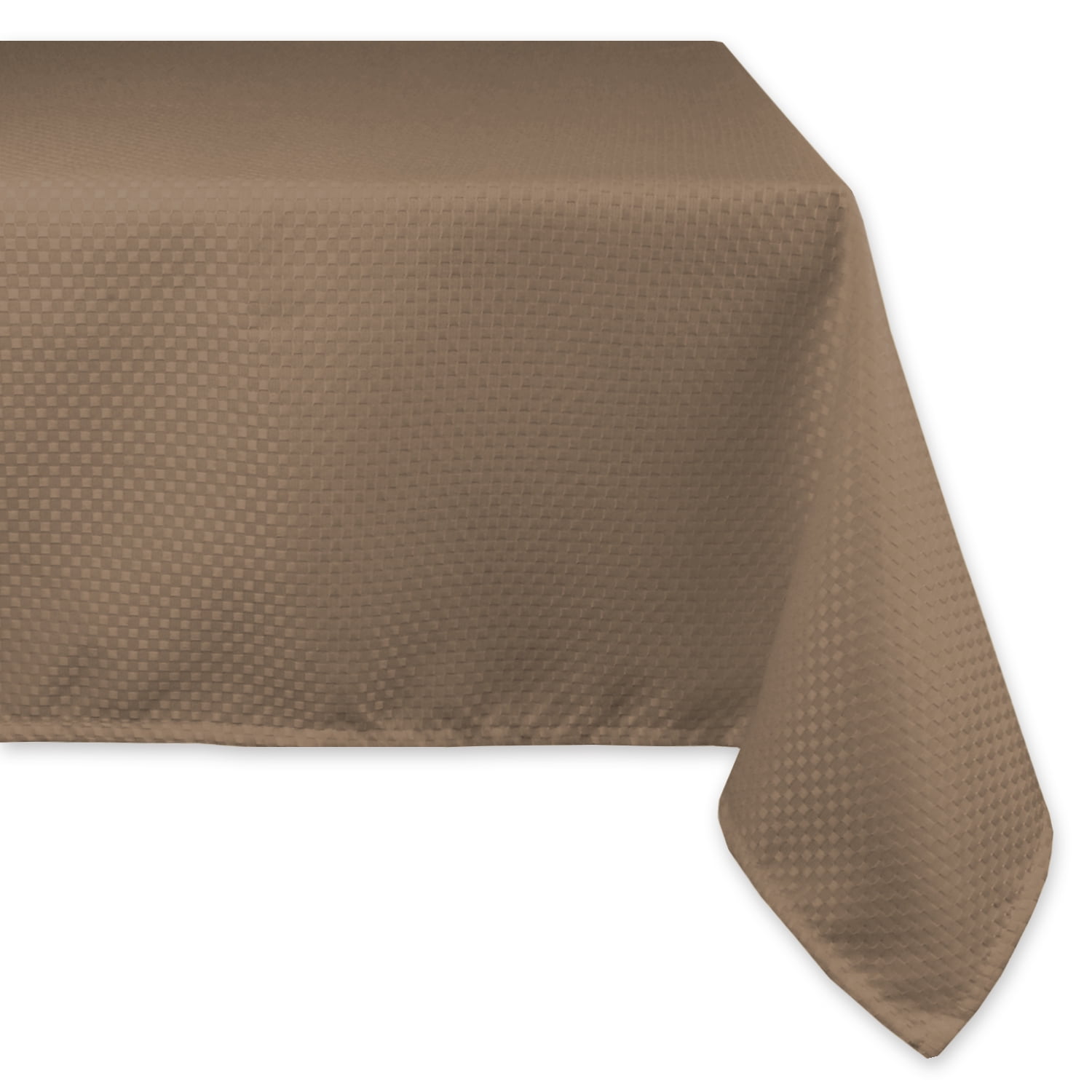 DII Essential Polyester Bead Tablecloth, 70x120", 100% Polyester ...