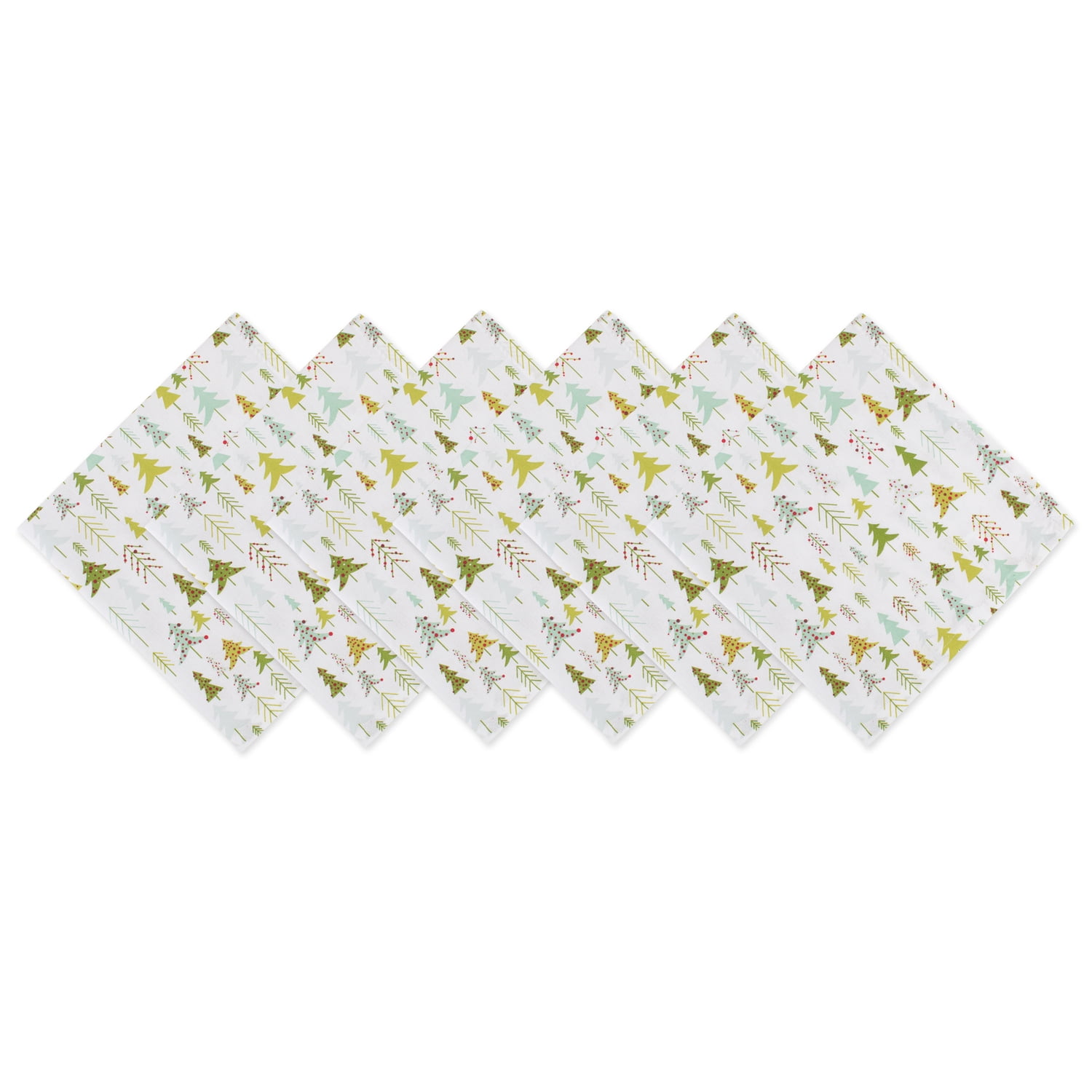 DII Holiday Woods Printed Napkin (Set of 6), 20x20