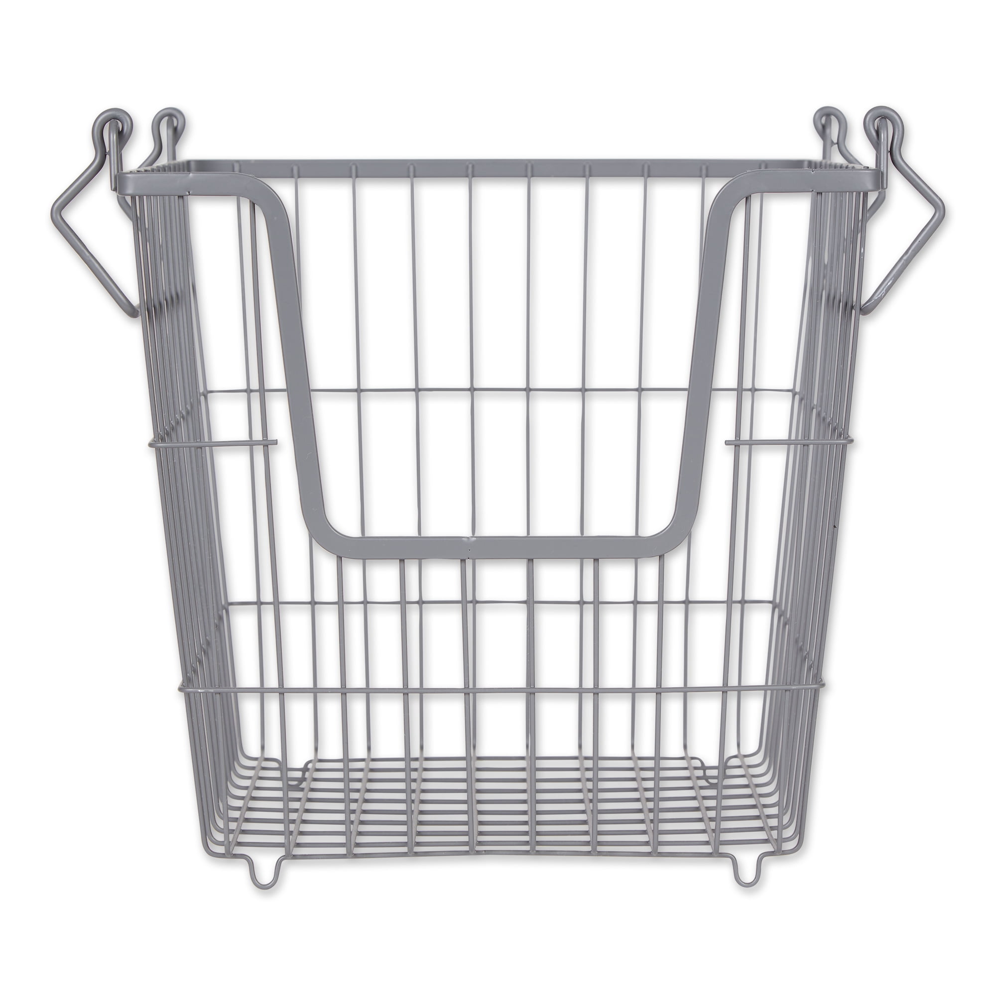 DII Metal Wire Mesh Stackable Utility Storage Bin, Large, 11x11x11 ...