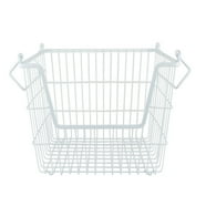 G.E.T. Heavy Duty Iron Wire Utility Storage Basket, Round, 11.5" x 14 ...