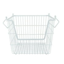 G.E.T. Round Heavy-Duty Iron Wire Utility Storage Basket for Pantry ...