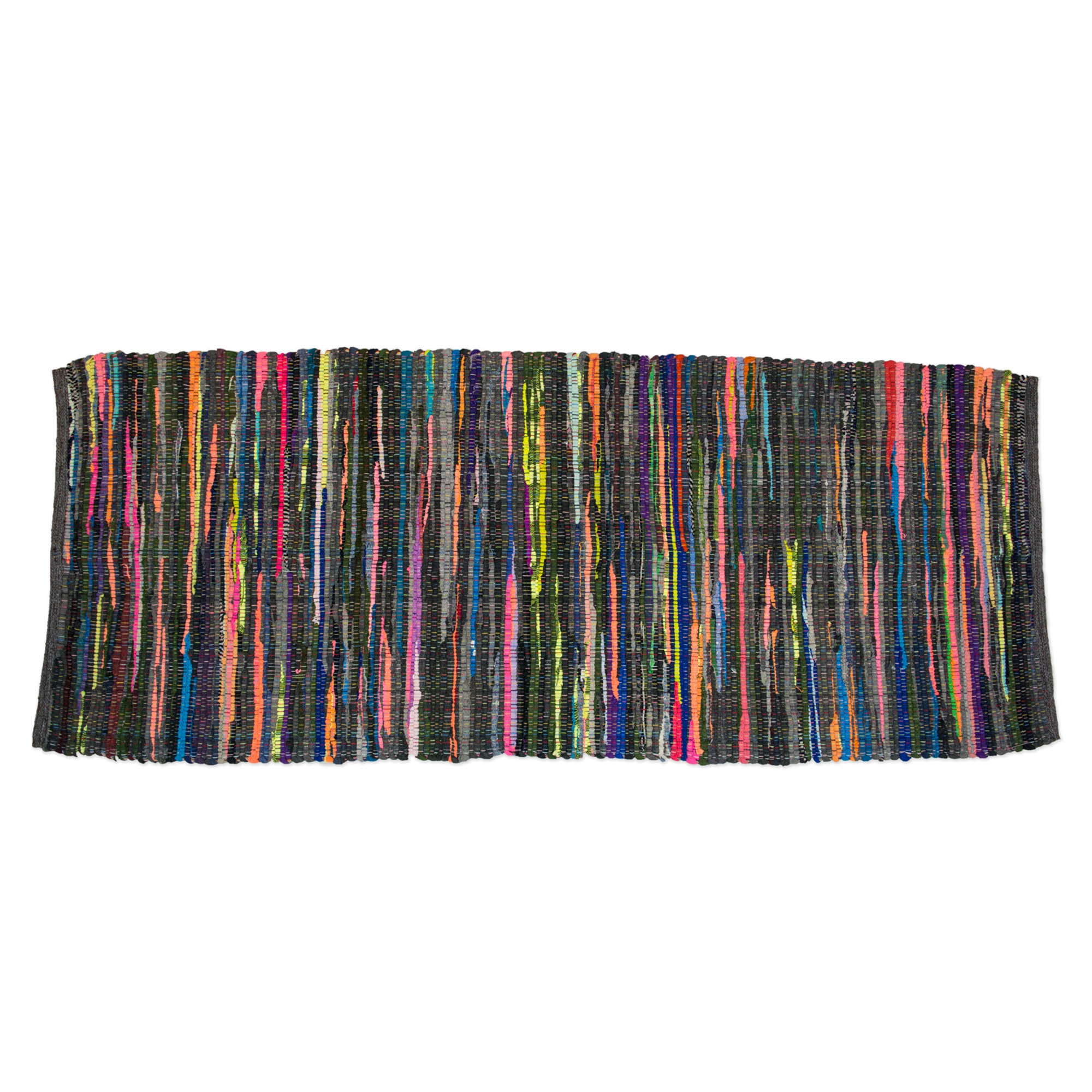 DII Multi Color Rag Rug, 2ft 3inx6ft - Walmart.com