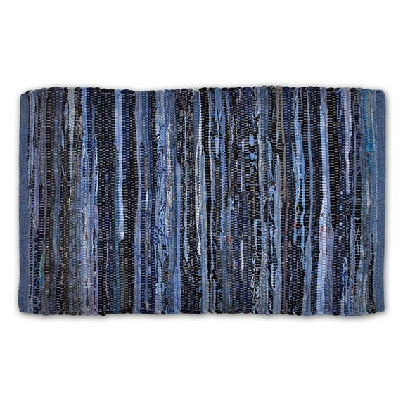 DII Multi Nautical Blue Rag Rug - Walmart.com