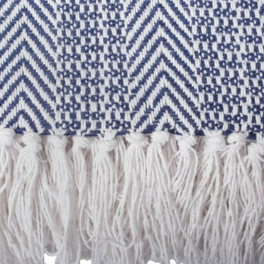 Nautical Blue Variegated Throw - Walmart.com