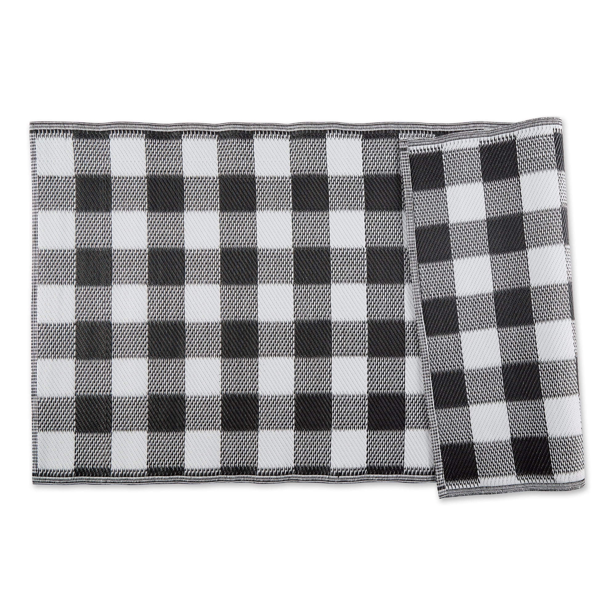 DII Outdoor Rugs Collection Reversible, Buffalo Check, Runner, 3x6 ...