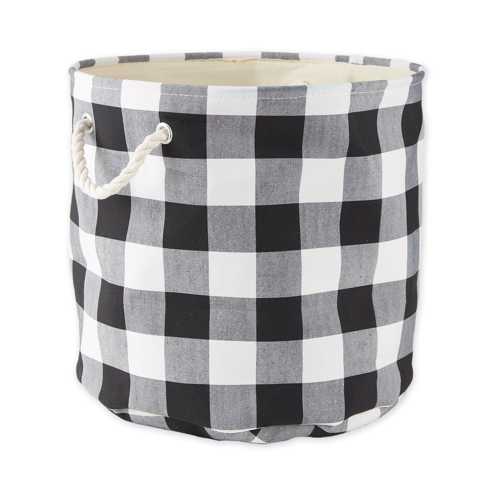 DII Buffalo Check Storage Bin with Handles, Medium Rectangle, 16x10x12 ...