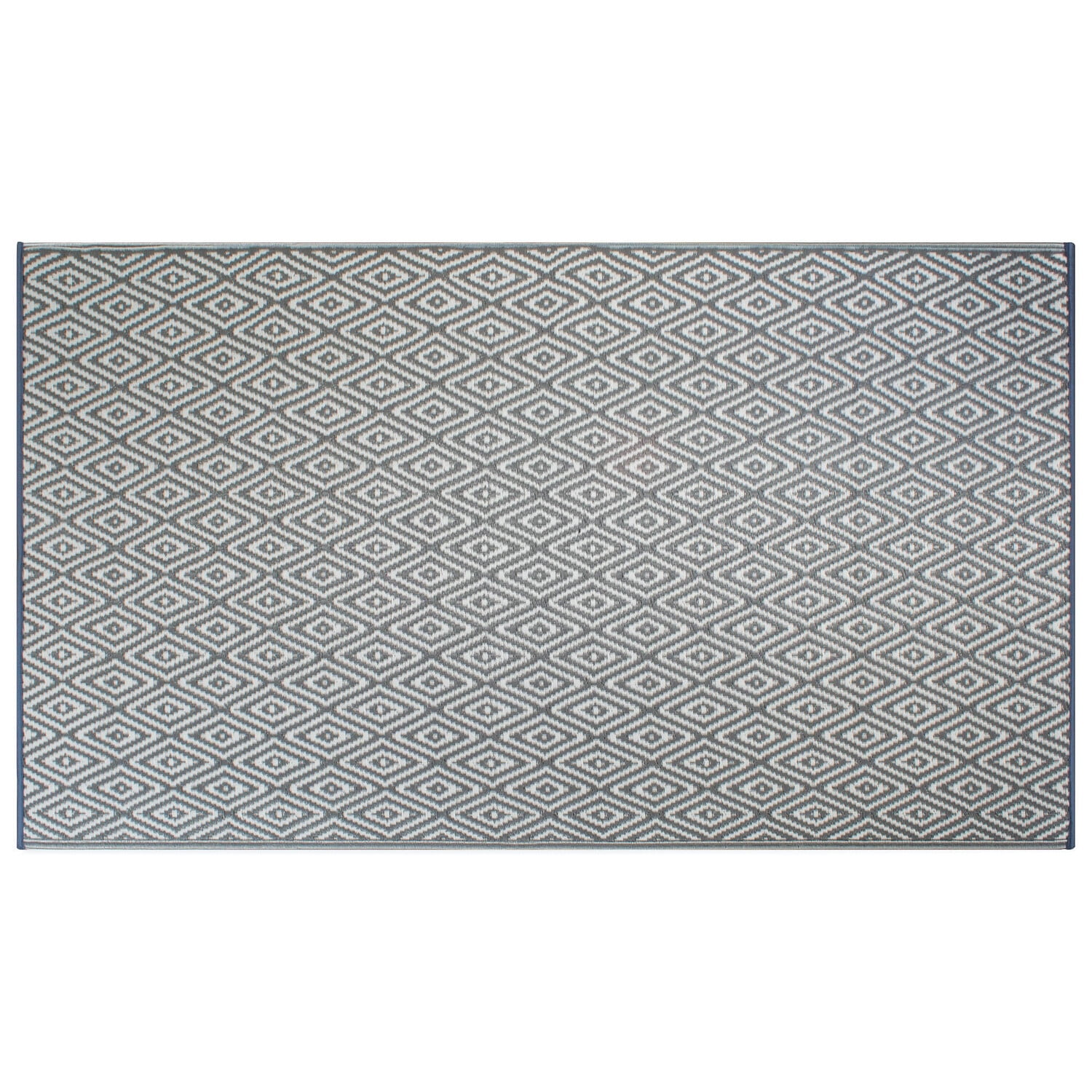 DII Gray Diamond Outdoor Rug - Walmart.com