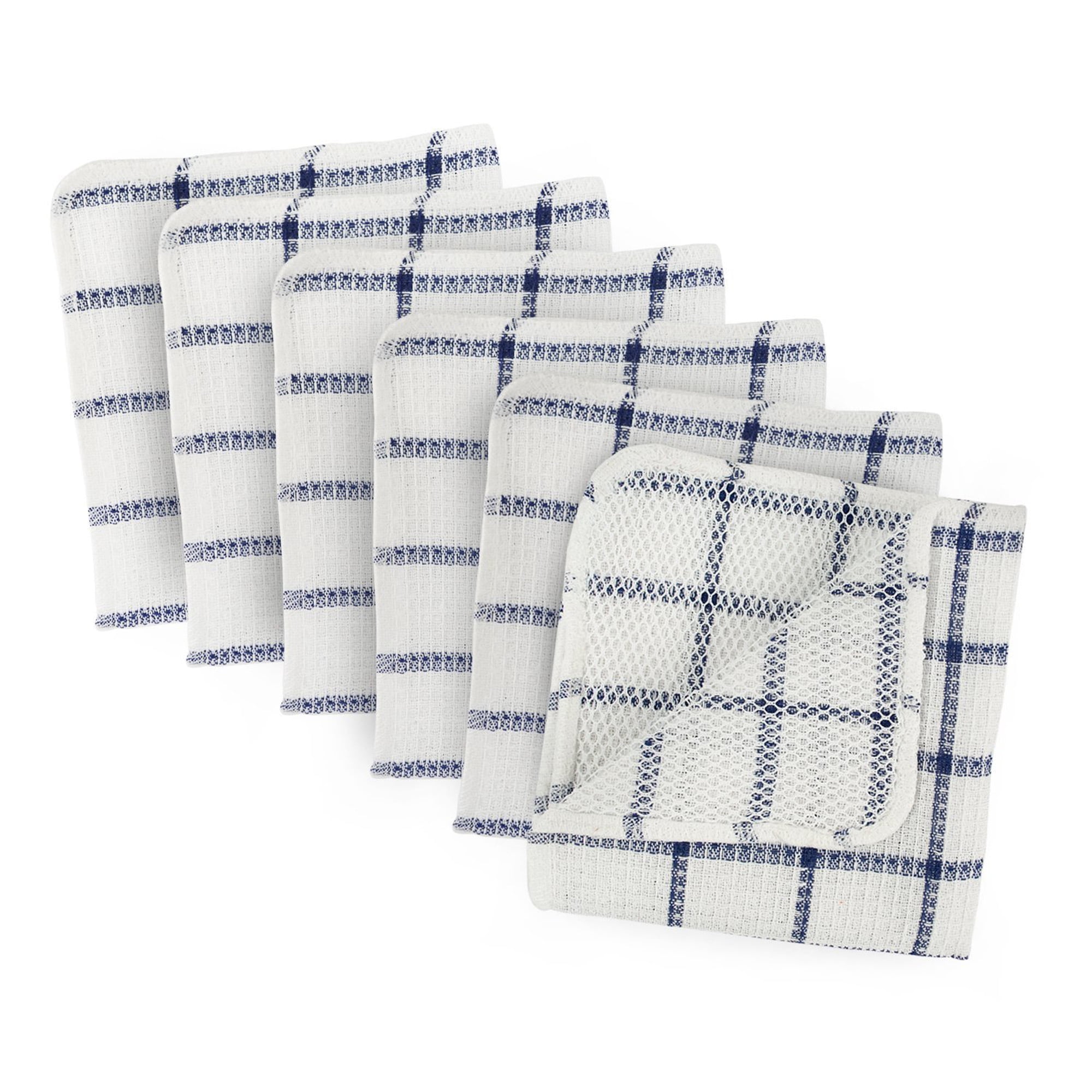 DII Nautical Blue Scrubber Dishcloth (Set of 6) - Walmart.com