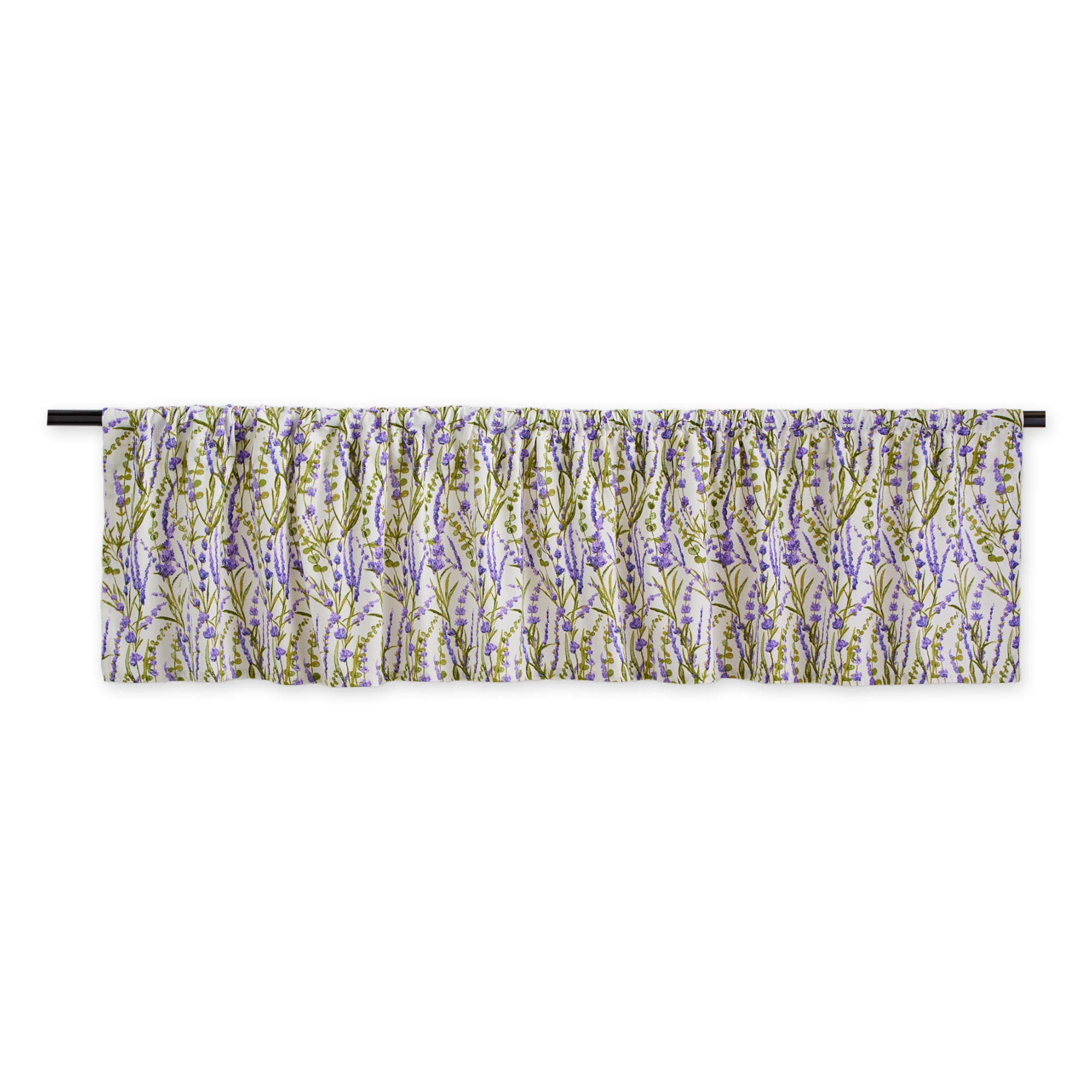 DII Window Valence, Lavender Fields Print - 72x14-inches - Walmart.com