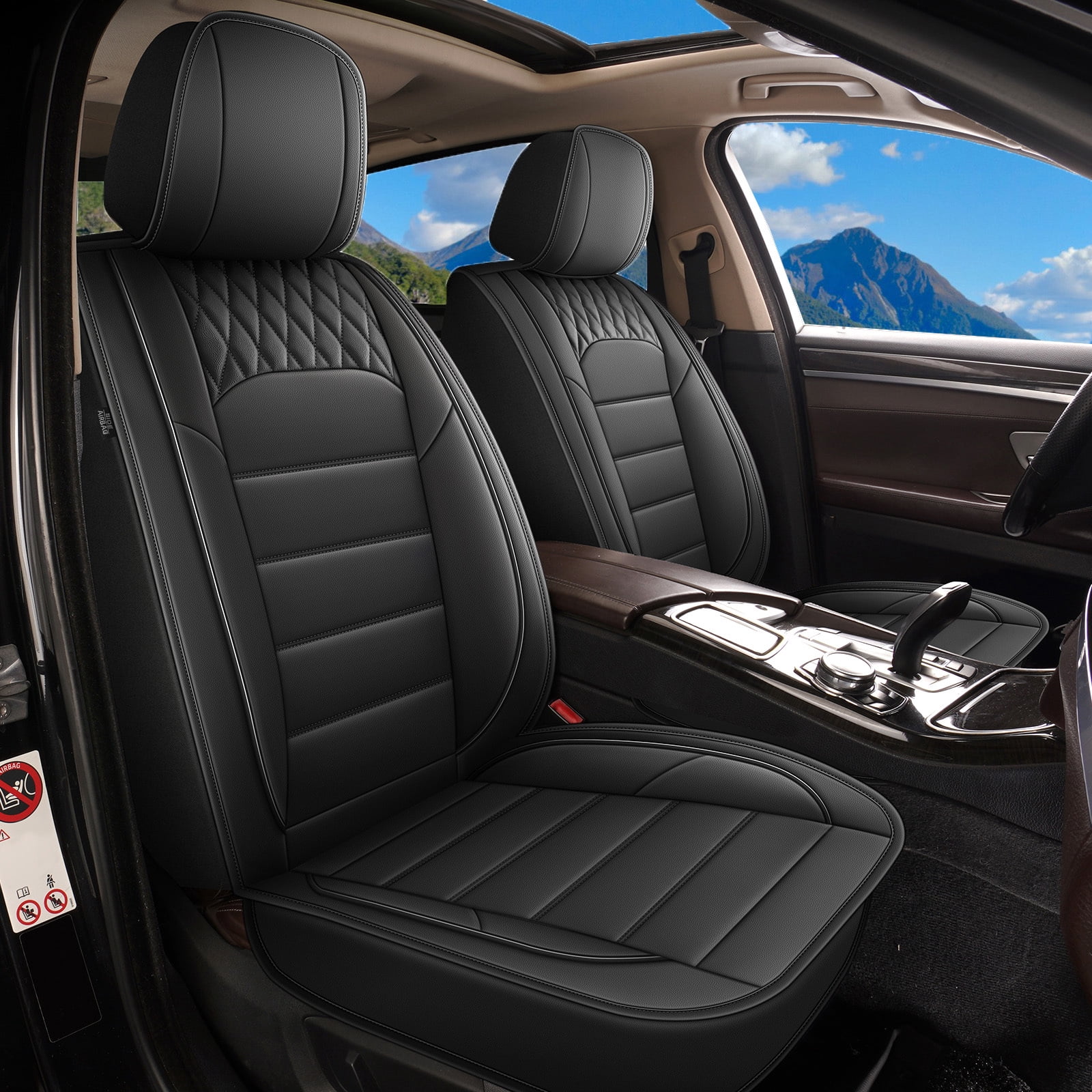 DIKSOAKR Front Seat Covers Fit for Volvo XC40 2019-2024 2025 Waterproof ...