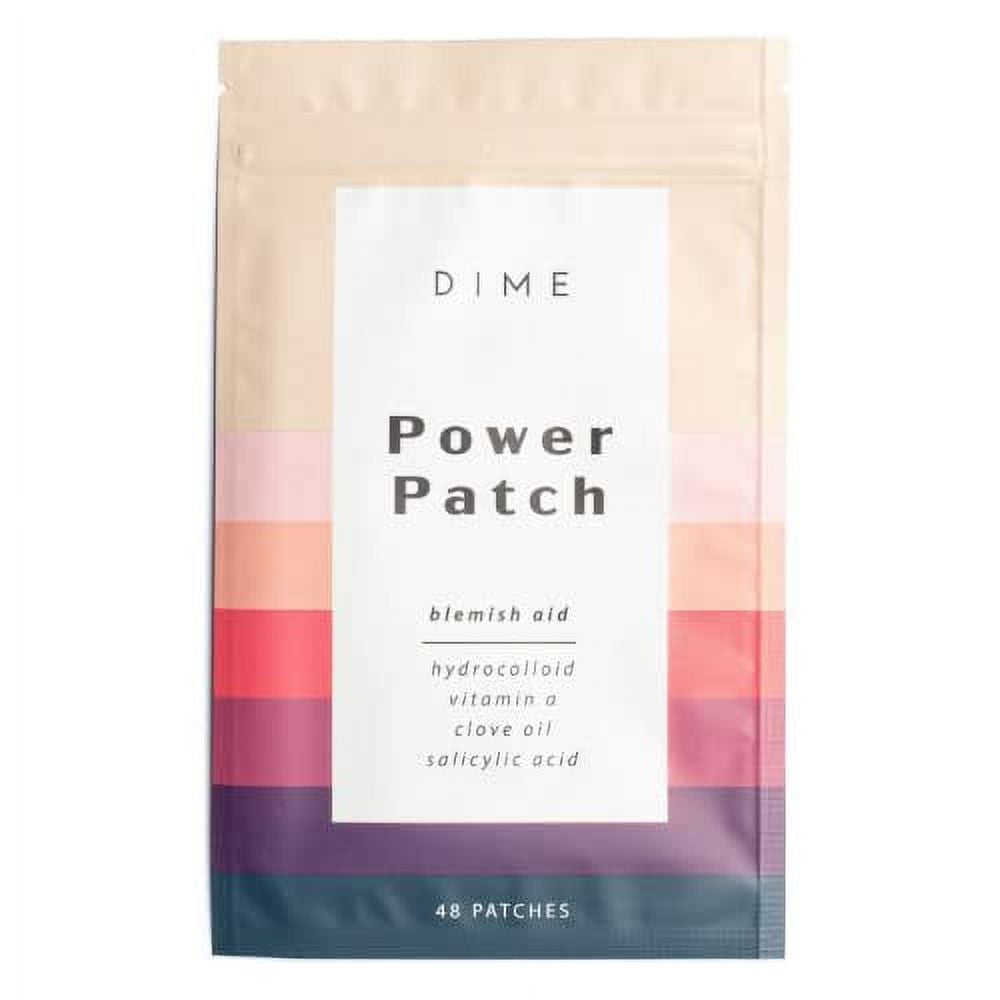 DIME Beauty Power Patch, Hydrocolloid Pimple Patches, Zit Spot Blemish ...
