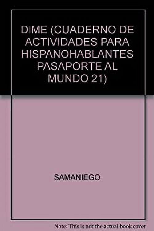 Pre-Owned DIME (CUADERNO DE ACTIVIDADES PARA HISPANOHABLANTES PASAPORTE ...