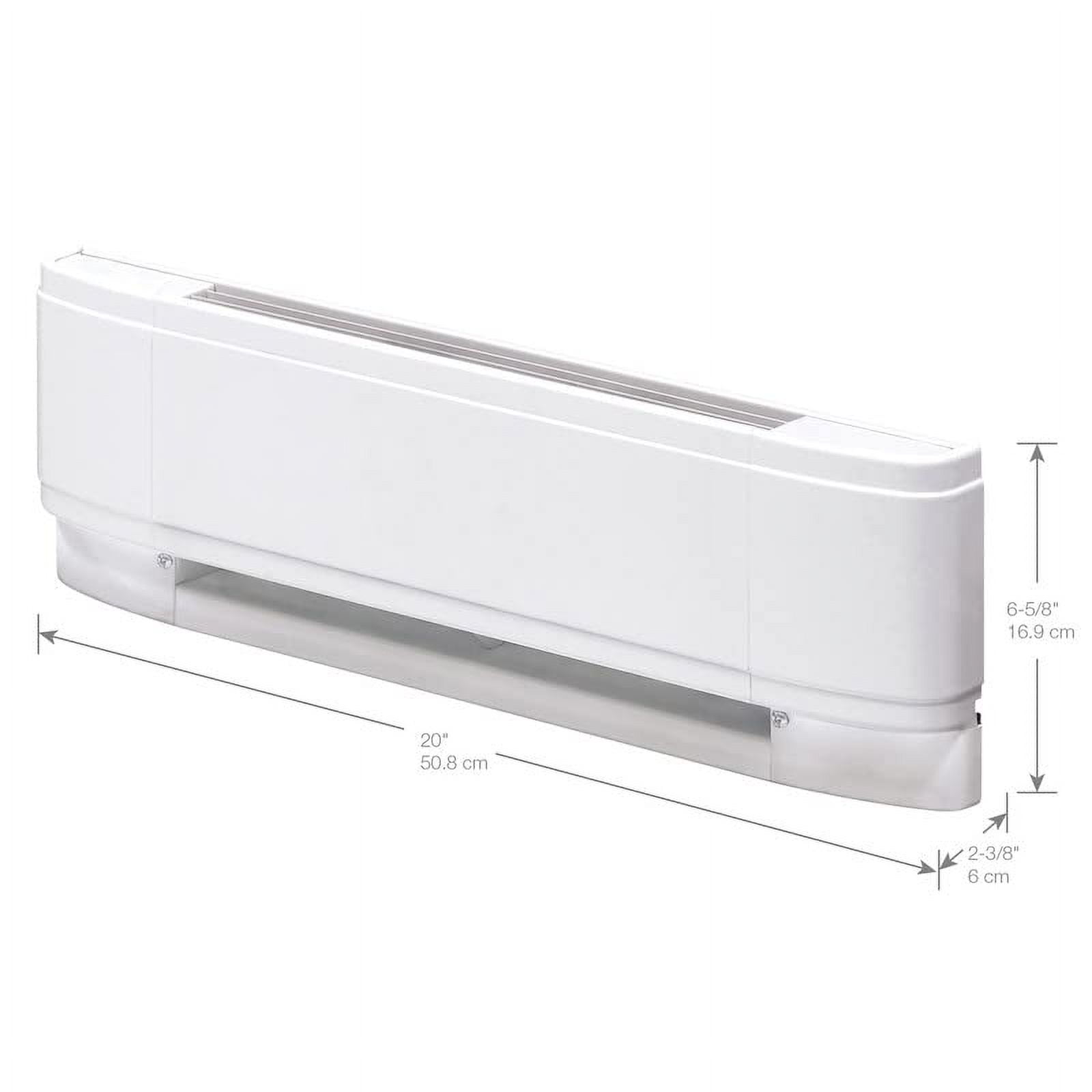 DIMPLEX NORTH AMERICA LC2005W31 500W 20" White Base Heater - Walmart.com