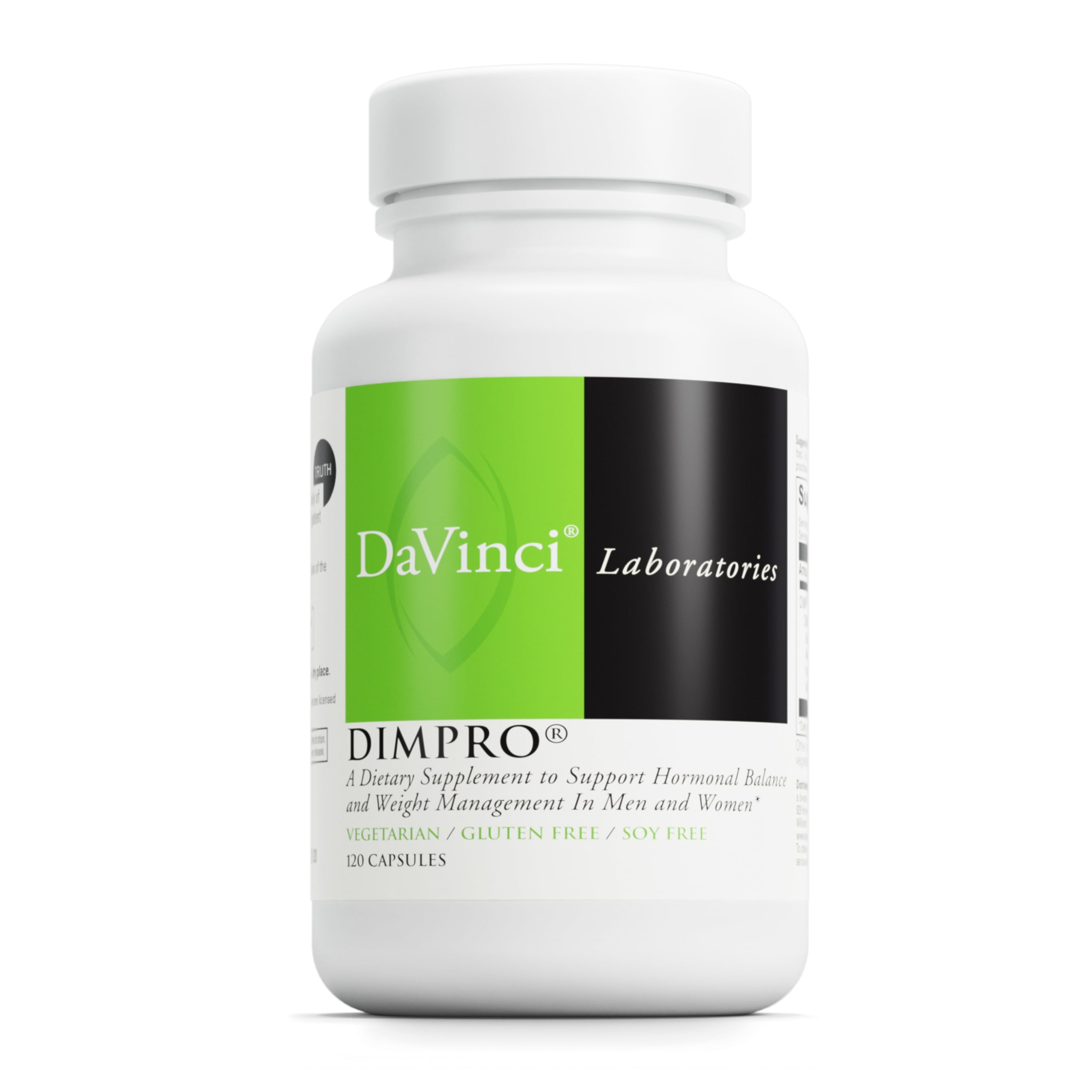DaVinci Labs DIMPRO, 120 Capsules, Hormonal Balance & Weight Management - Walmart.com