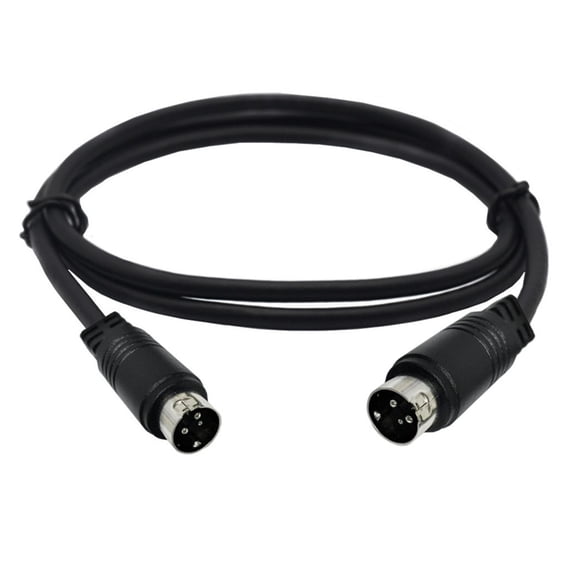 DIN 3pin Male to Male 3 Pin Transmission Cable for Music Player Power ...