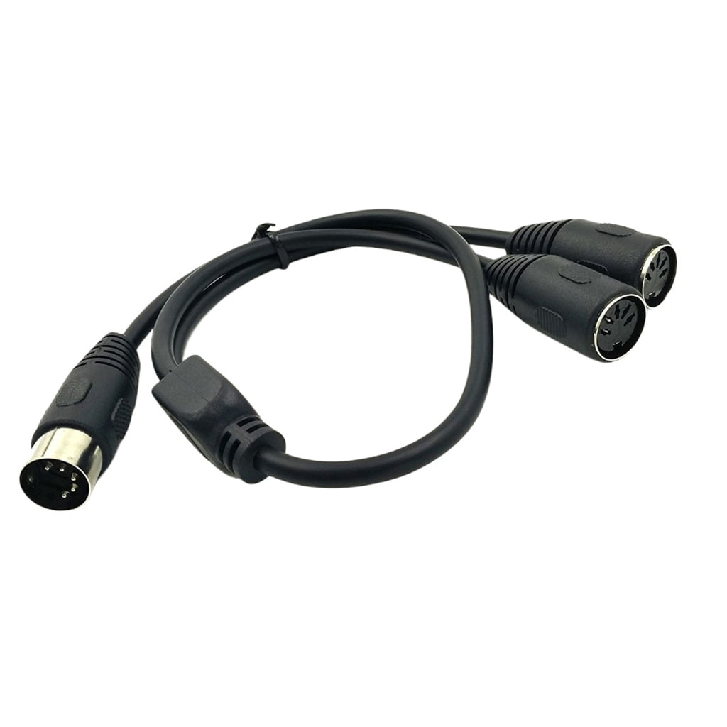DIN 5 Pin Male to Double Female DIN 5 Pin Extension Cable Professional ...