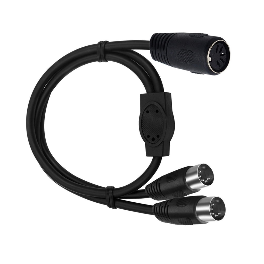DIN 5 Pin Male to Double Female DIN 5 Pin Extension Cable Professional ...