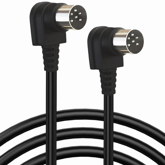 DIN 6Pin Male to Male Adapter Converter DIN 6 Pin Adapter Cable Socket ...