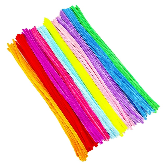 DIN-Outstand 2025 NEW 300PCS Pipe Cleaners Craft Kit Colorful Fuzzy ...
