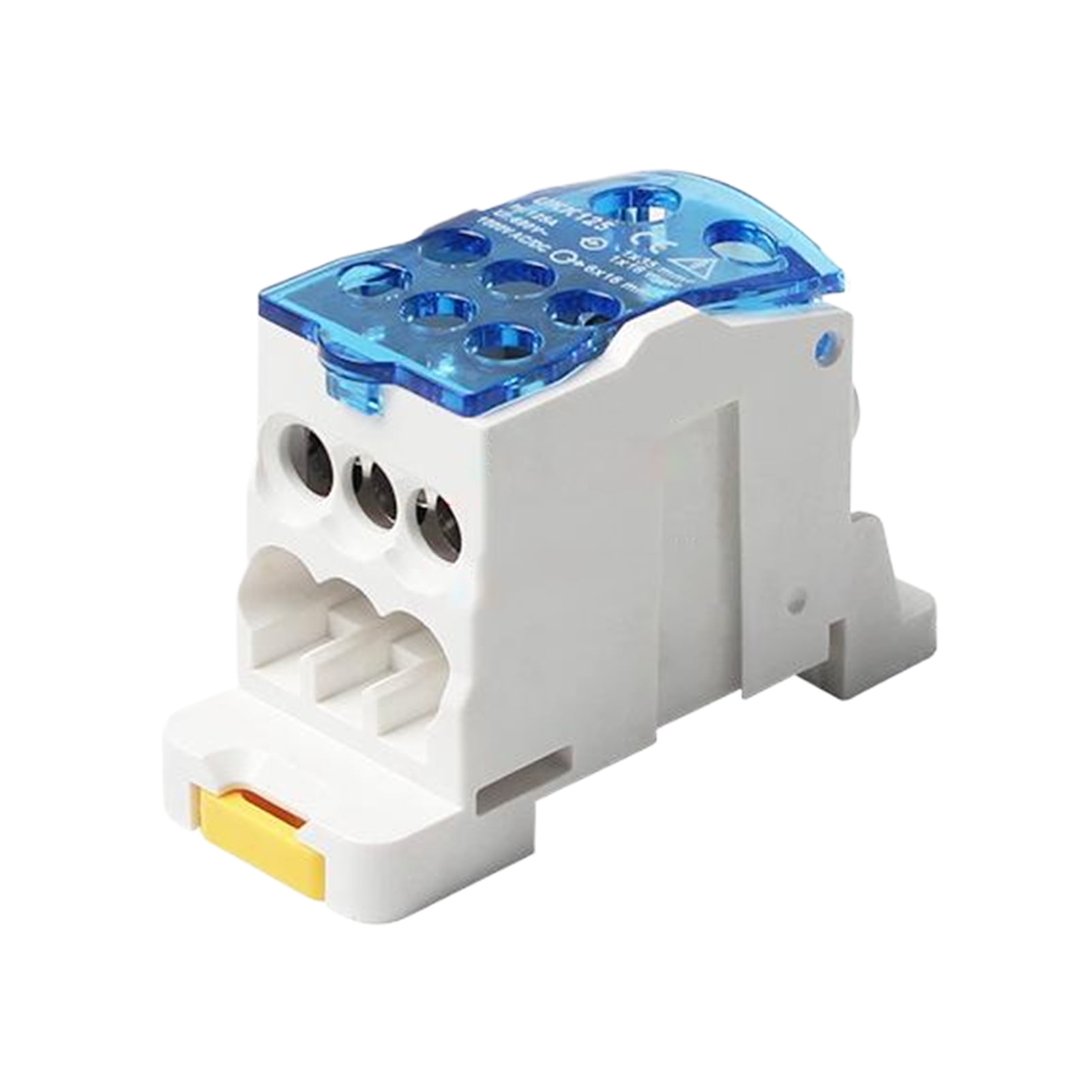 DIN Rail Junction Box - 125A Rated Current, 690V Flame Retardant ...