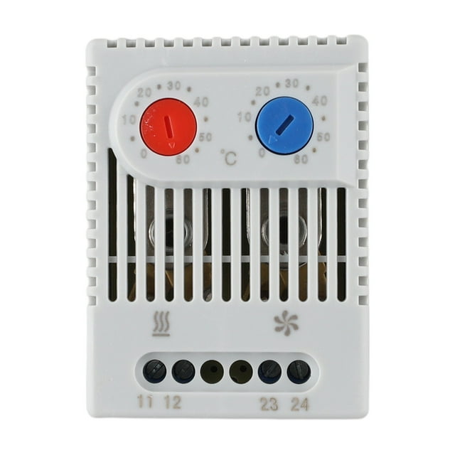 DIN Rail Temperature Controller for Electrical Heaters and Fans ...