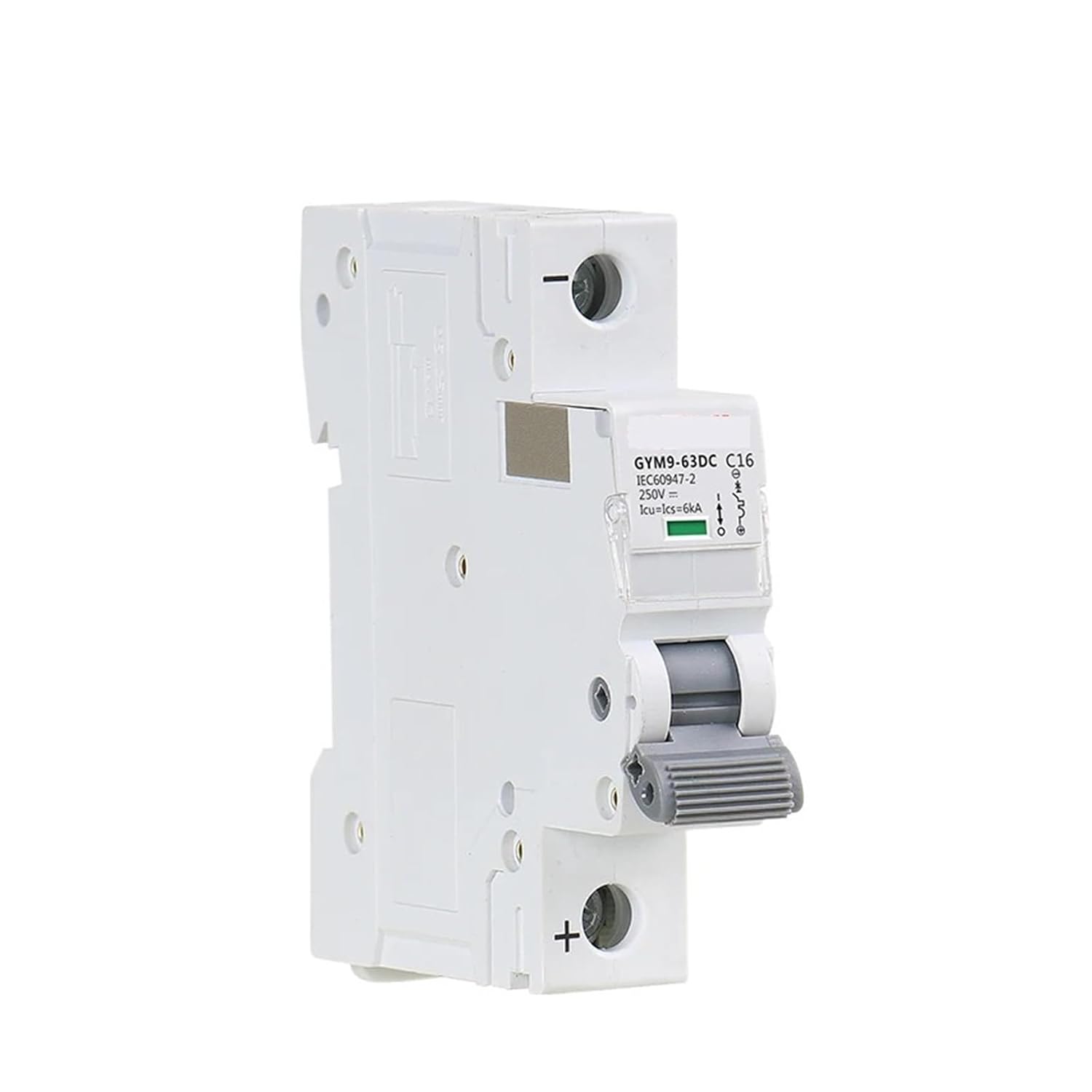 DIN Rail Type DC Miniature Circuit Breaker 6KA 1P 250V Mini Circuit ...