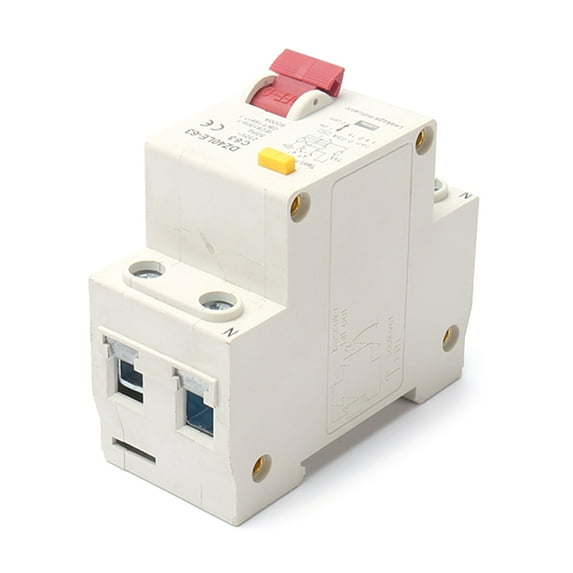 DIN Rails Mount Circuits Breaker 1P+N Residual Current Circuits Breaker ...