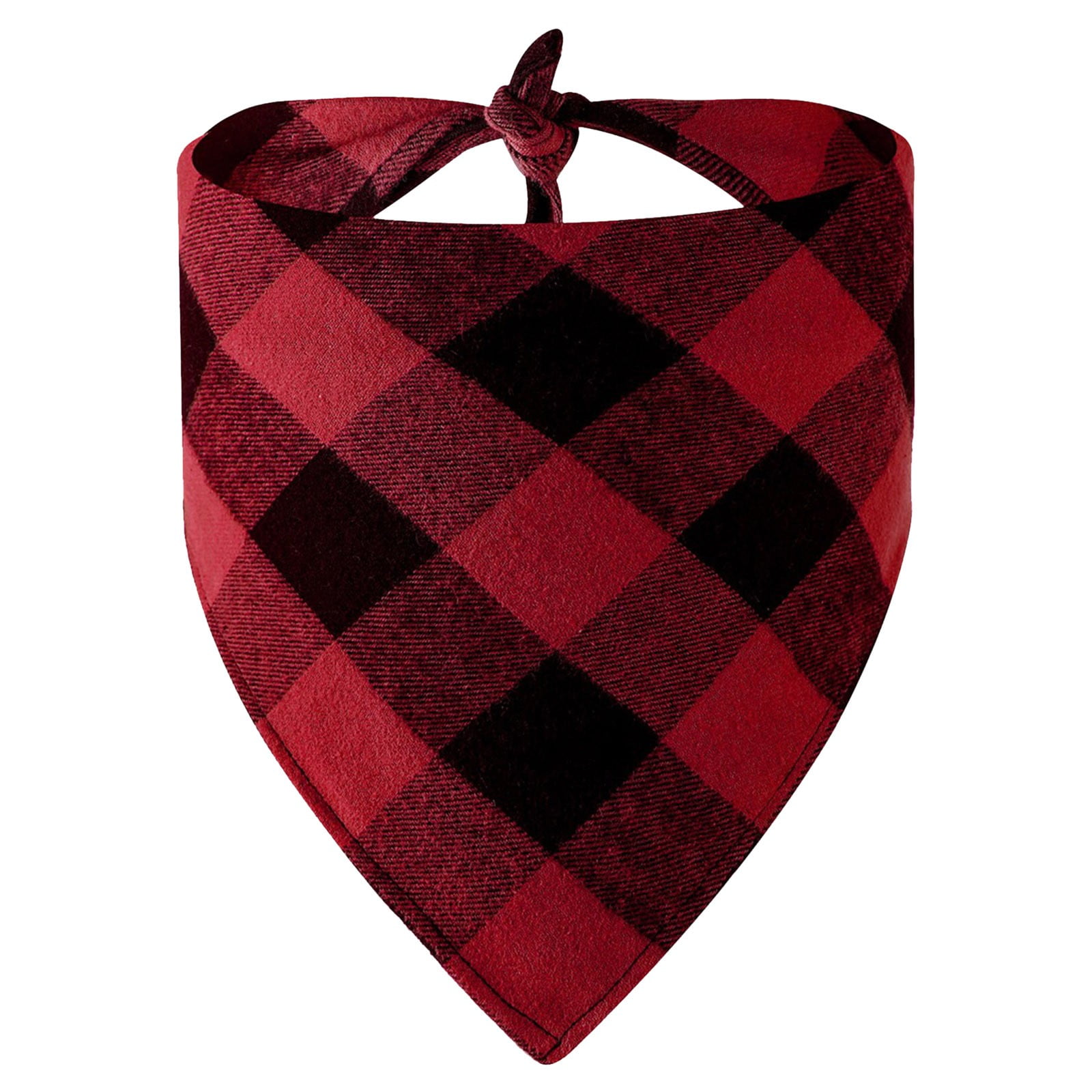 DIN-outstand 2025 NEW Classic Checkered Pet Dog Bandana Monolayer Soft ...