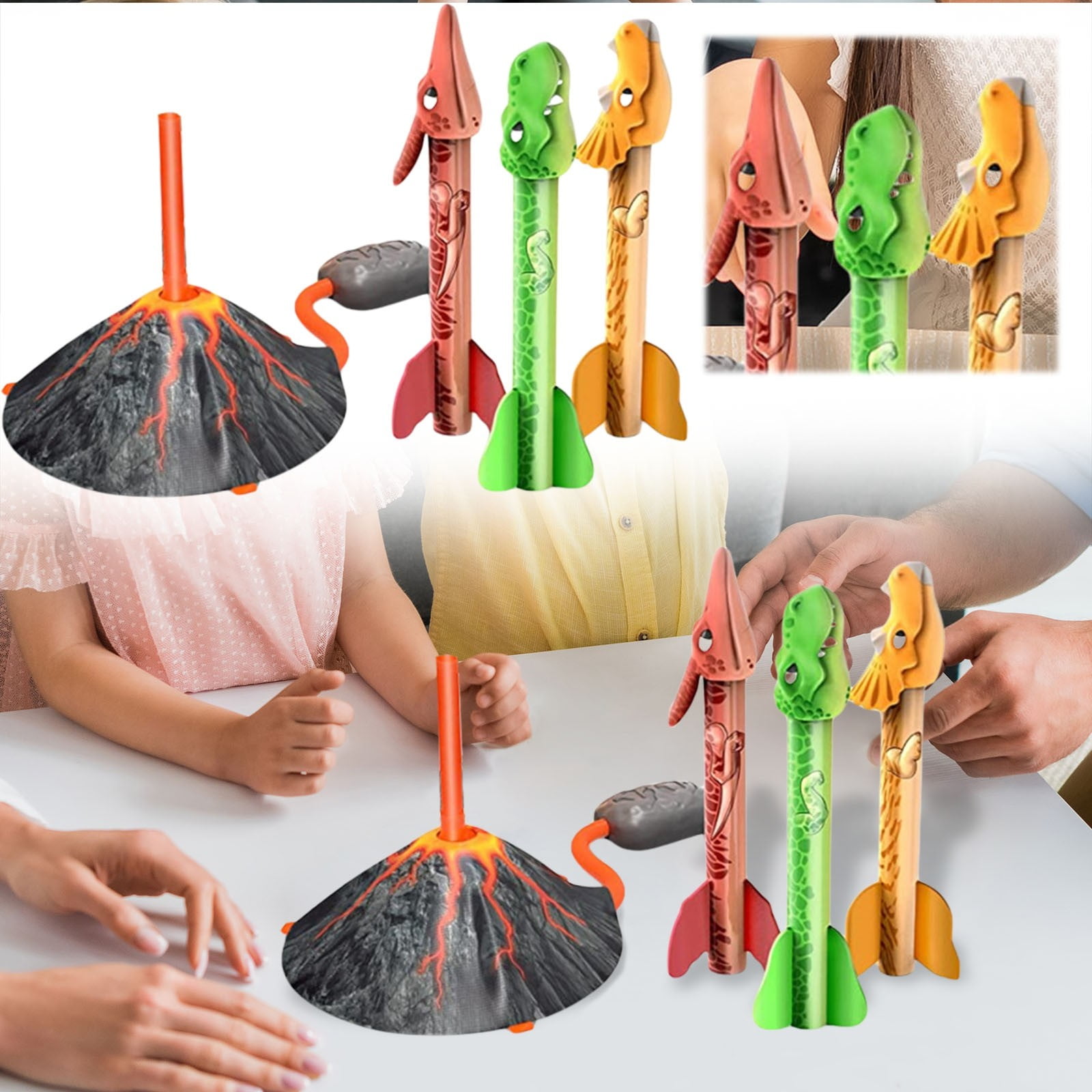 DIN-outstand 2025 NEW Flying Dinosaur Toy Educational STEM Activity for ...