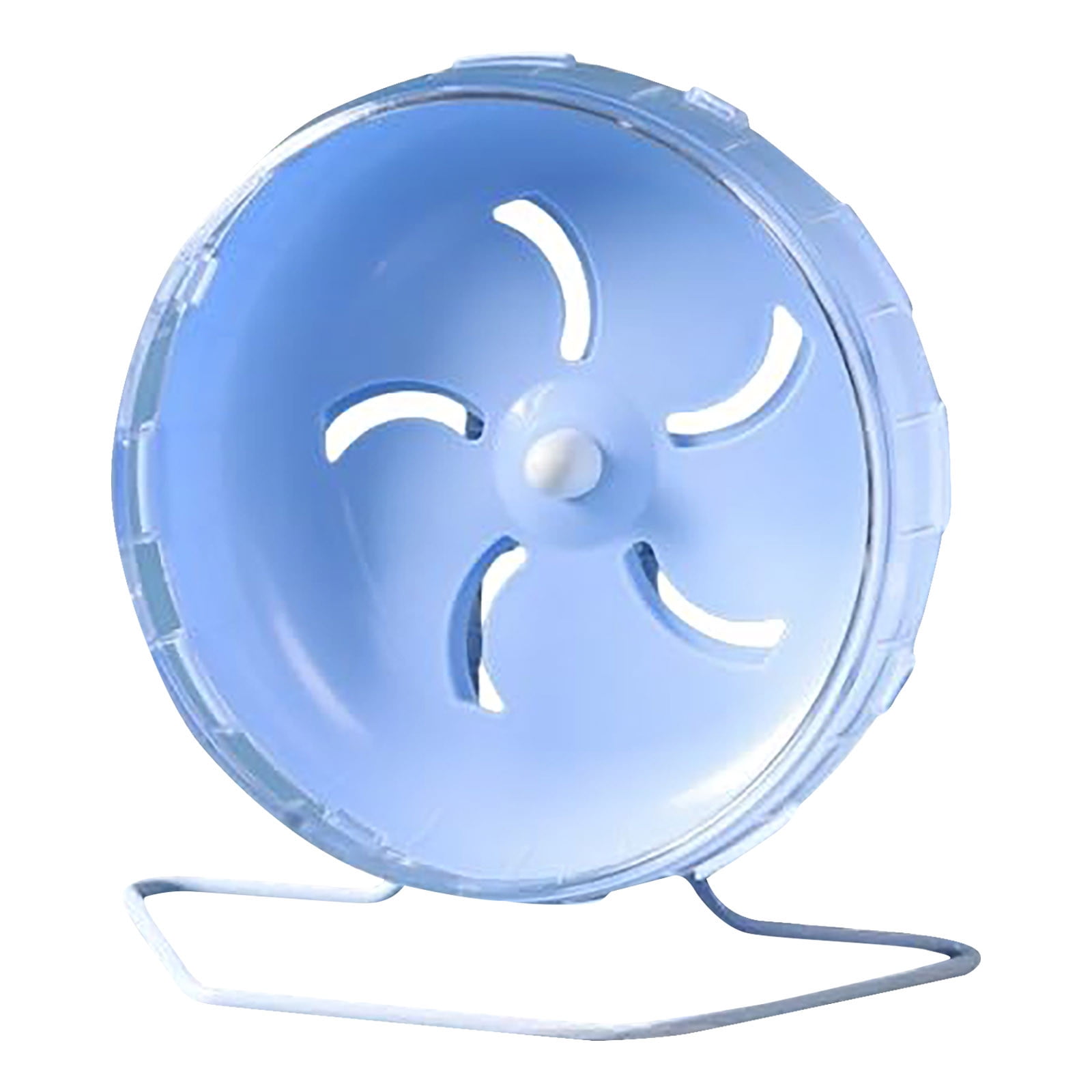 DIN-outstand 2025 NEW Silent Hamster Wheel Large Small Animal Exercise Wheel With Stand Blue ...