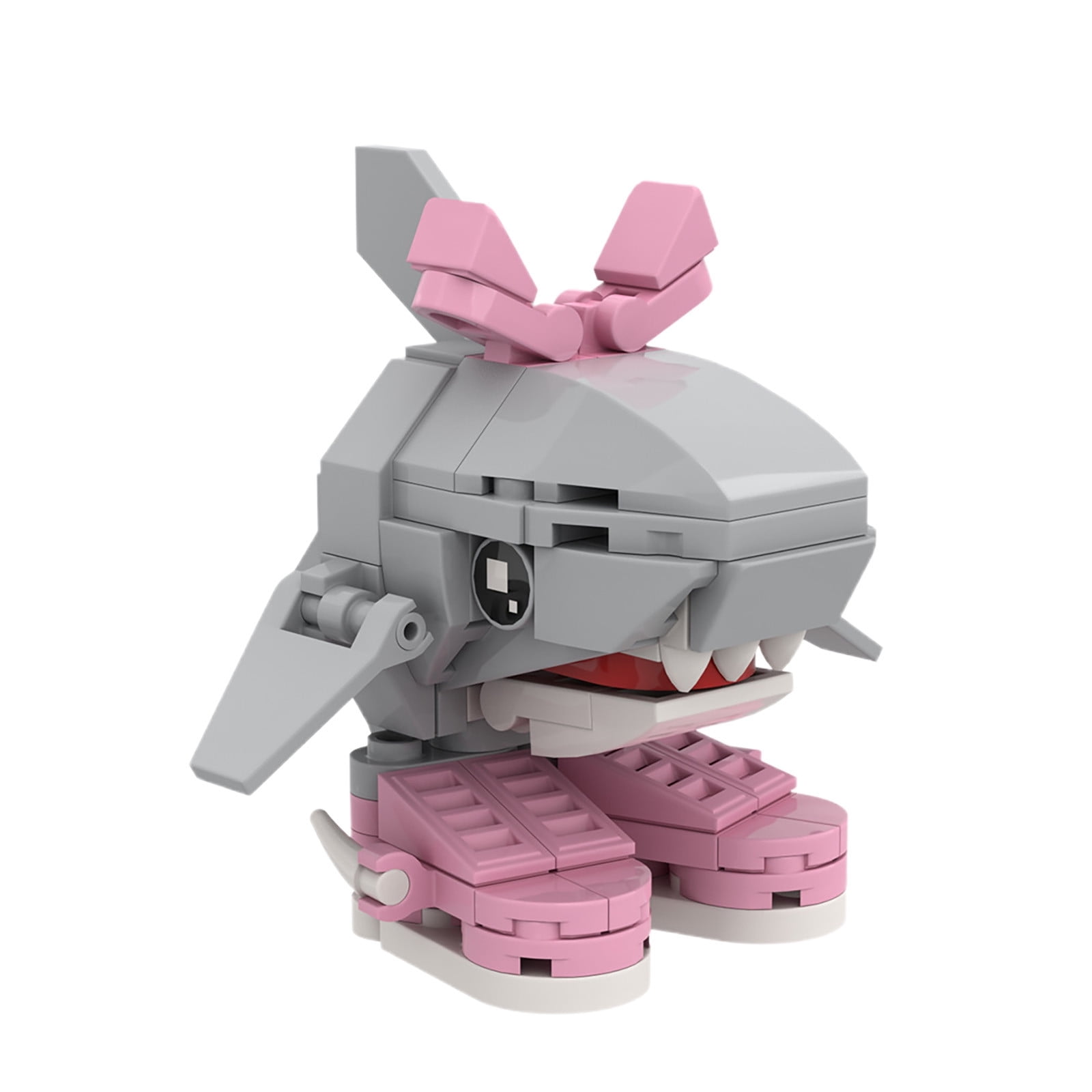 DIN-outstand 2025 NEW Tung Tung Tung Tung Sahur Italian Brainrot Assembly Building Block Toy Set ...