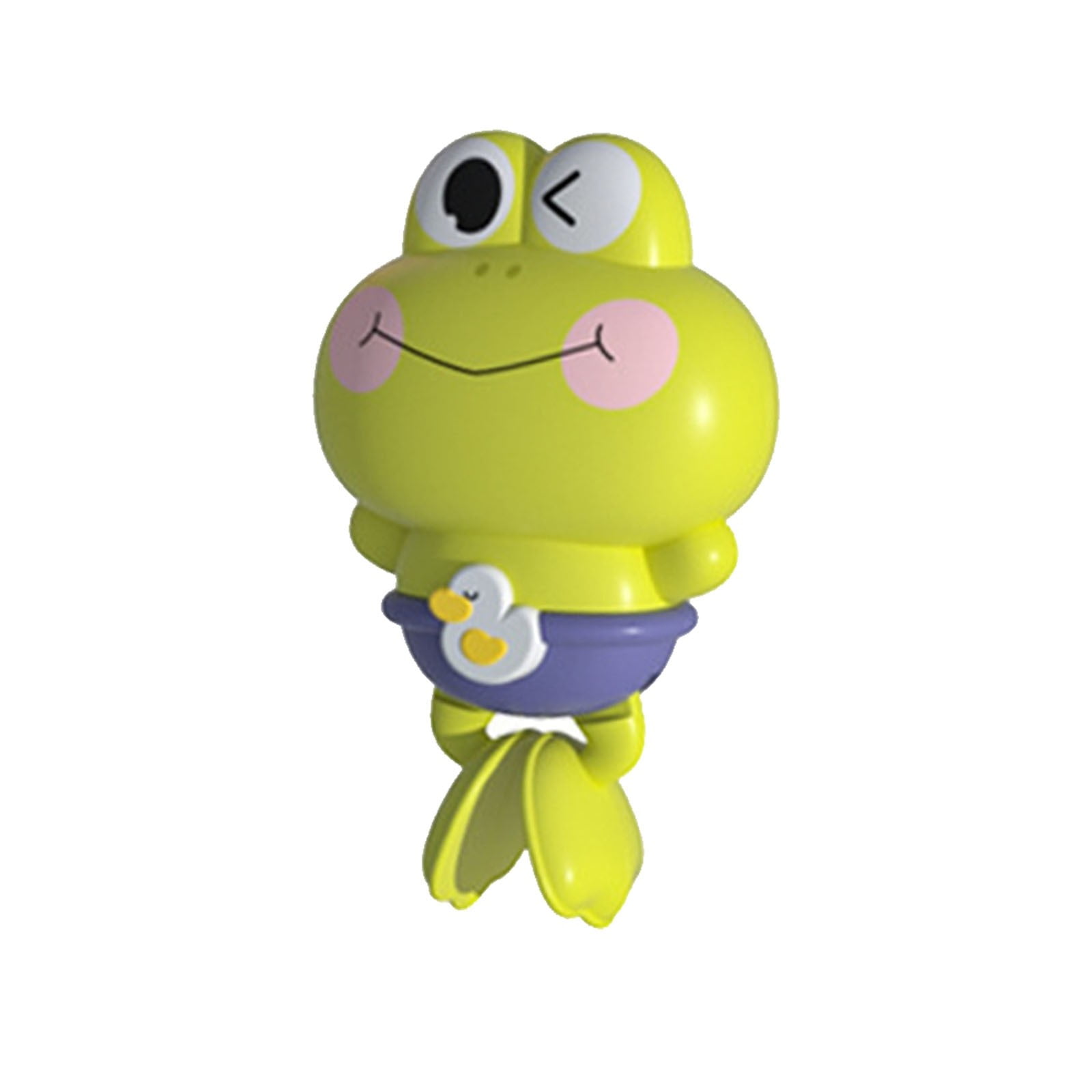 DIN-outstand Swimming Frog Toys Baby Bath Water Toys Cute Interactive ...