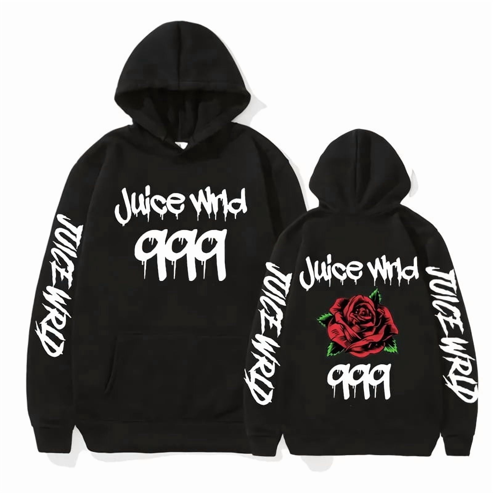 DINGCAI Juice Hoodie Wrld Casual hooded rapper sweatshirt Ivan Cornejo ...