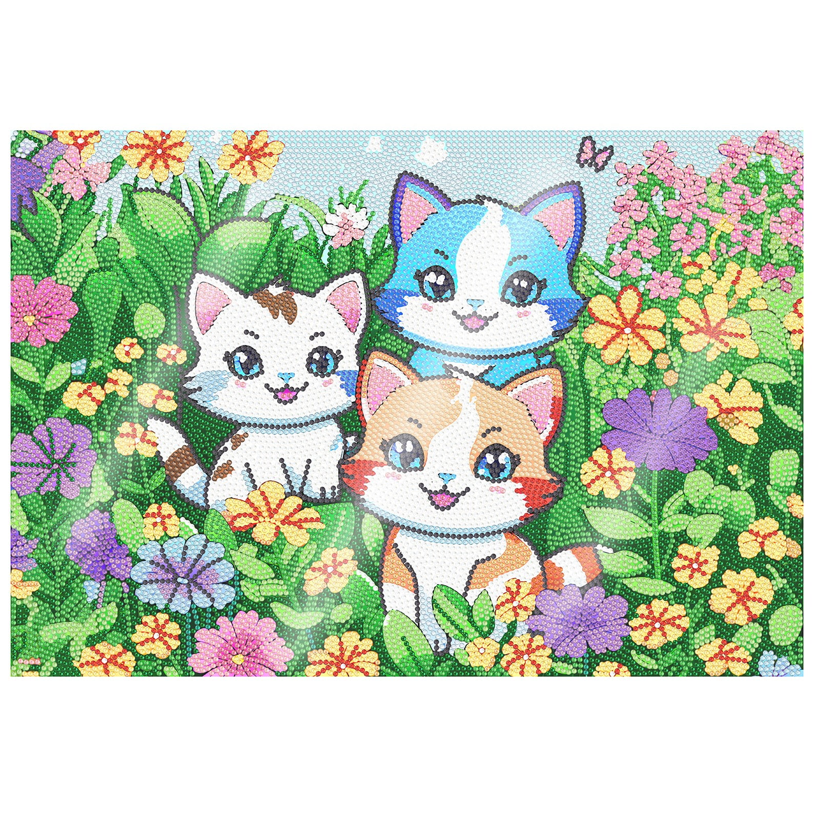 DINGERING DIY Diamond Placemat New Diamond Art Painting PET Rectangular ...